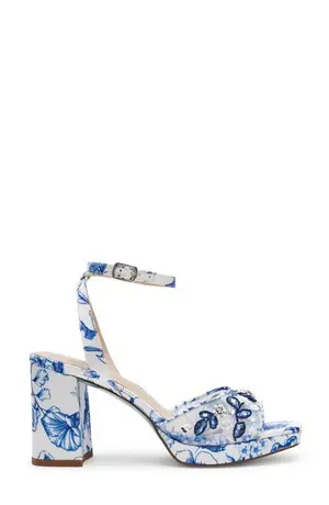 Betsey Johnson Brody Ankle Strap Platform Sandal