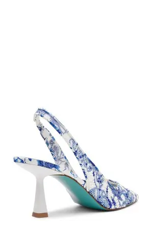 Betsey Johnson Clark Slingback Pump