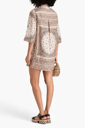 Zimmermann Paisleyprint Linen Tunic
