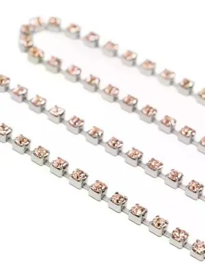 FORTE_FORTE Square-stone Necklace