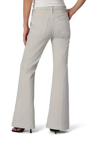 Joe's Jeans The Molly High Waist Flare Trouser Jeans - Stone