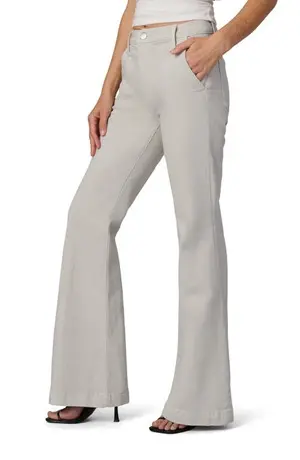 Joe's Jeans The Molly High Waist Flare Trouser Jeans - Stone