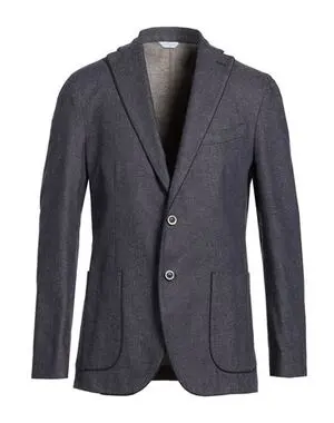 Boglioli Blazer Size Cotton, Linen, Elastane - Blue