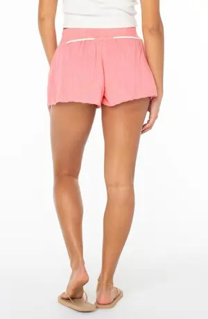 Roxy Pipeline Drawstring Cotton Blend Shorts