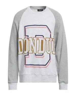 DONDUP Light Cotton Sweatshirt - Light Grey