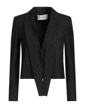 LARDINI Single-breasted Pinstriped Blazer