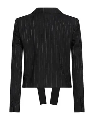 LARDINI Single-breasted Pinstriped Blazer