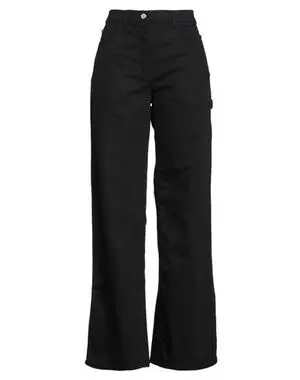 COURREGES Jeans Size Cotton, Elastane - Black
