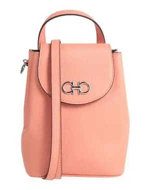FERRAGAMO Cross-body Bag Coral Calfskin - Red