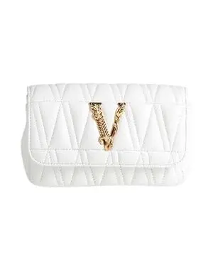 Versace Small Lambskin Handbag - White