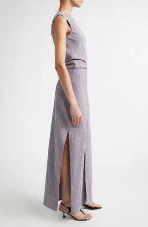 Proenza Schouler Selene Static Suiting Maxi Dress