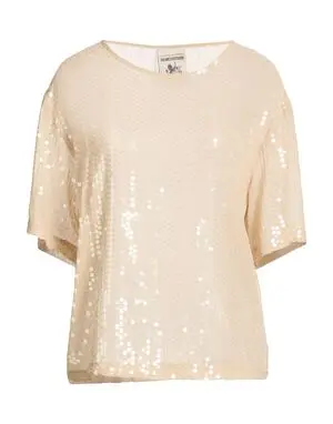 SEMICOUTURE Georgette Top With Appliqués And Sequins