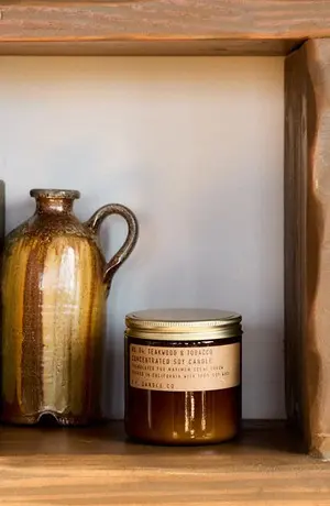 P.F. CANDLE CO. Teakwood & Tobacco Soy Candle