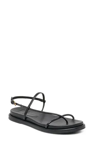 Dolce Vita Strappy Sandal - Black Leather