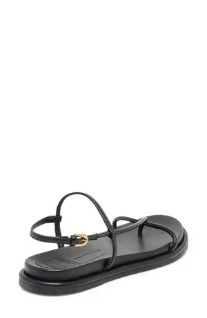 Dolce Vita Strappy Sandal - Black Leather