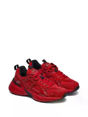 HIDE&JACK Mesh Panelled Sneakers - Red