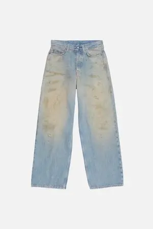 Acne Studios 1981 Loose Fit Jeans - Mid Blue