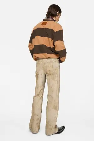 Acne Studios Striped Polo Sweater