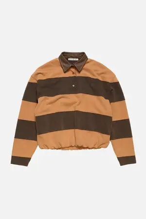Acne Studios Striped Polo Sweater