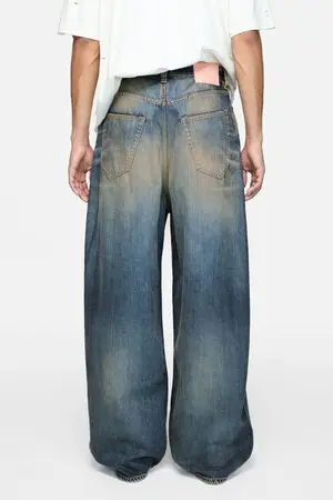 Acne Studios Loose Fit Jeans - Dark Blue