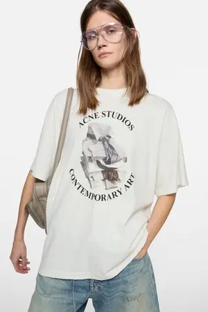 Acne Studios Printed T-shirt Relaxed