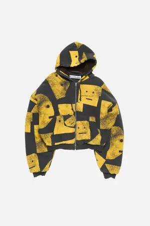 Acne Studios Face Zip-up Hoodie