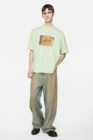 Acne Studios Printed Bottoms For Men