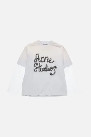 Acne Studios Layered Logo T-shirt