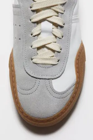 Acne Studios Lace-up Sneakers - White,brown