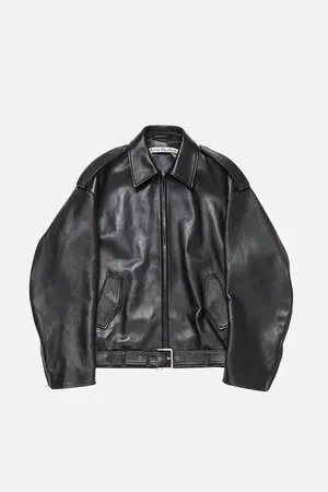 Acne Studios Leather Biker Jacket