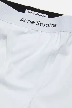 Acne Studios Logo Boxers - Optic White