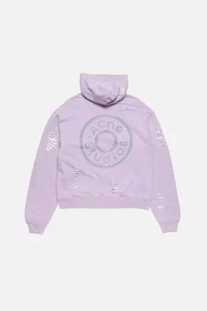 Acne Studios Distressed Logo Hoodie