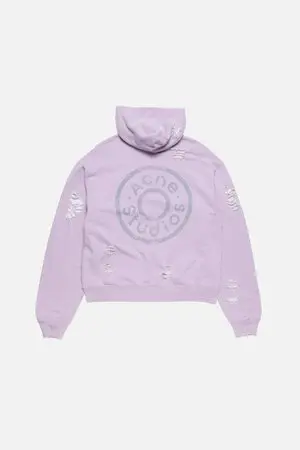 Acne Studios Distressed Logo Hoodie
