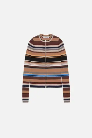 Acne Studios Striped Wool Cardigan