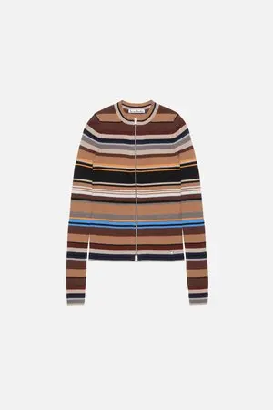 Acne Studios Striped Wool Cardigan