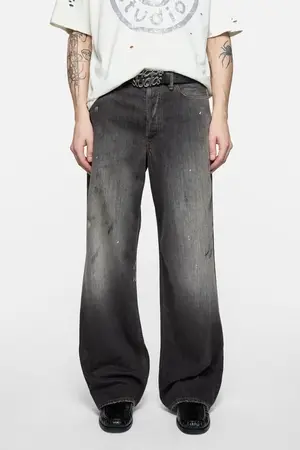 Acne Studios 1981 Loose Fit Jeans - Black