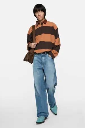 Acne Studios 1981 Loose Fit Jeans - Mid Blue