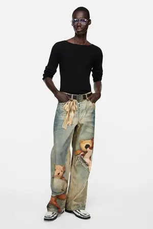 Acne Studios Logo Tape Knit Jumper