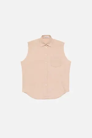 Acne Studios Sleeveless Silk Blouse