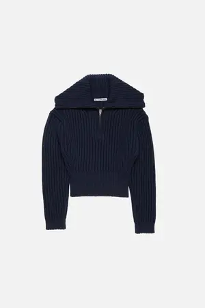 Acne Studios Wool Half-zip Knit