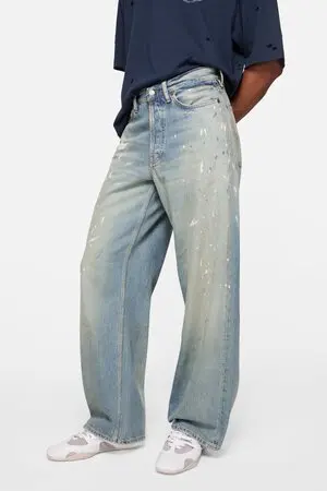 Acne Studios 1981 Loose Fit Jeans - Light Blue