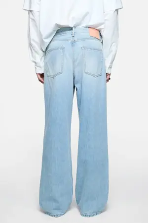 Acne Studios 1981 Loose Fit Jeans - Light Blue