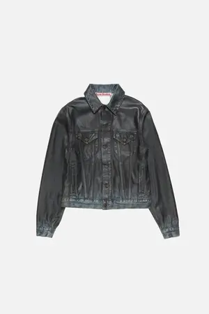 Acne Studios Coated Denim Jacket