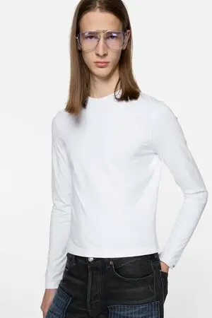 Acne Studios Satin Label T-shirt Regular