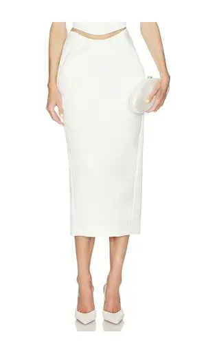 Ivory Midi Skirts