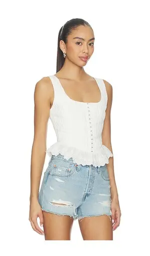 Heartloom Christine Top In White