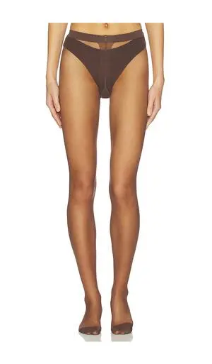 SKIMS Hosiery Sheer Tight In Brown