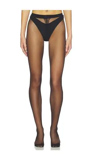 SKIMS Hosiery Sheer Tight In Black - Onyx