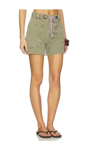 Free People X We The Free Moxie Shorts - Fern