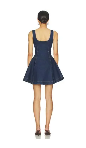 Simkhai Eleodra Denim Mini Dress